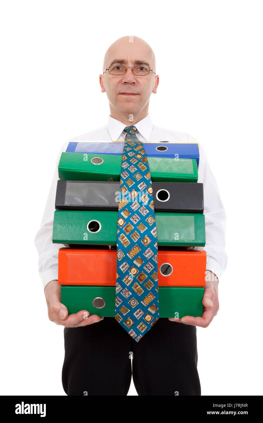 office men man business man businessman binder clerk heap workaholic ...