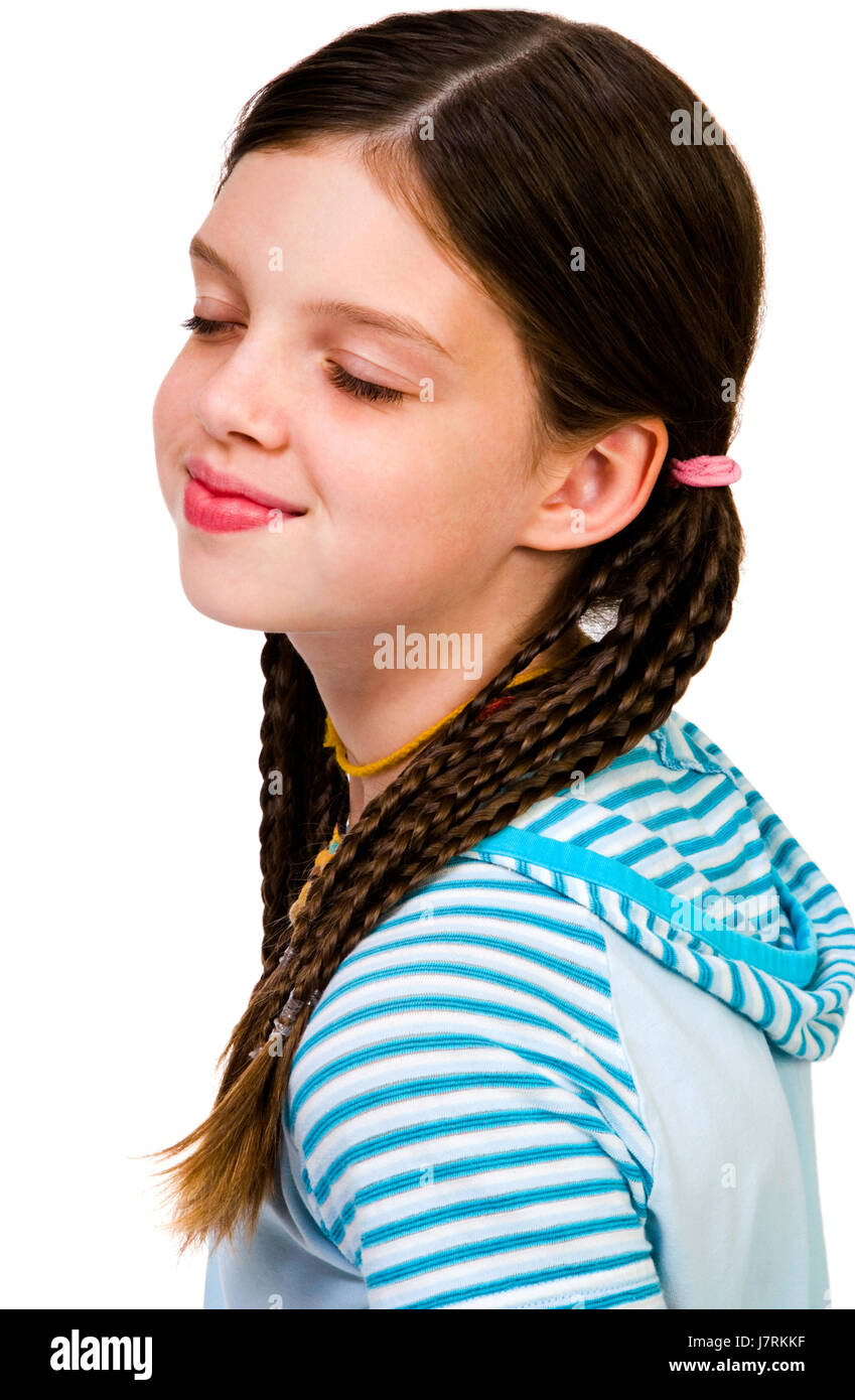 Tween girl day dreaming hi-res stock photography and images - Alamy
