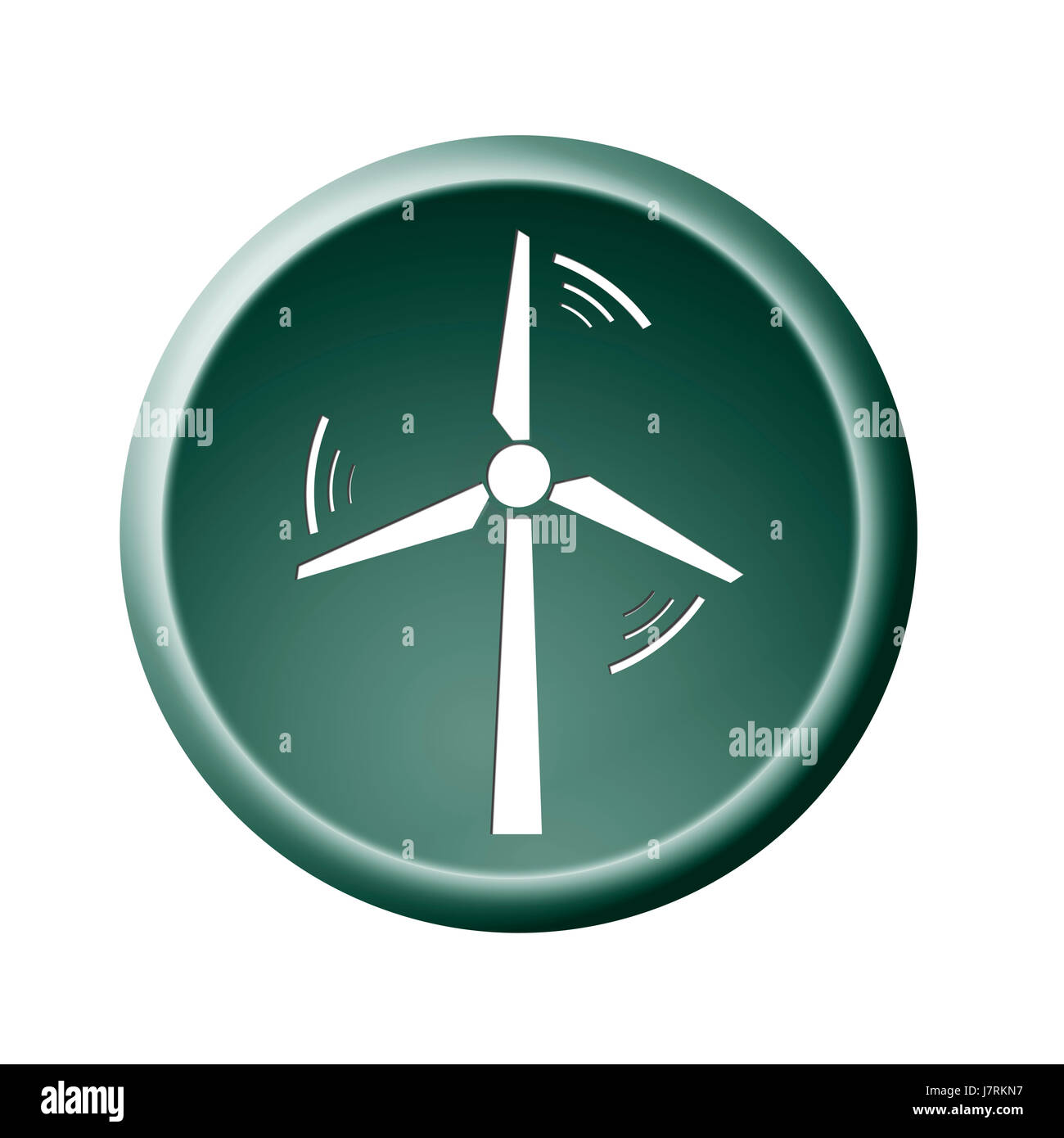 wind power button Stock Photo - Alamy