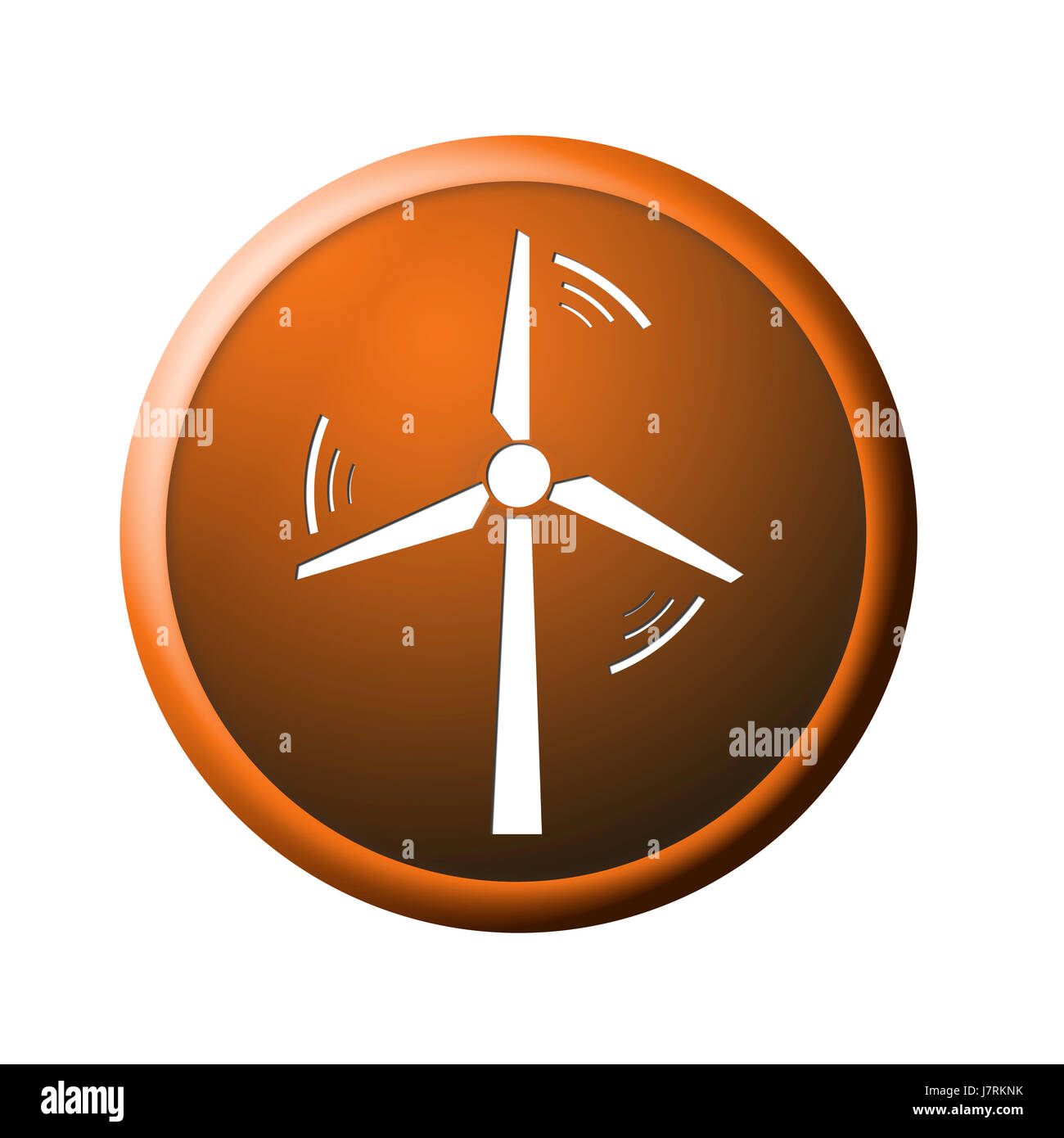 wind power button Stock Photo - Alamy
