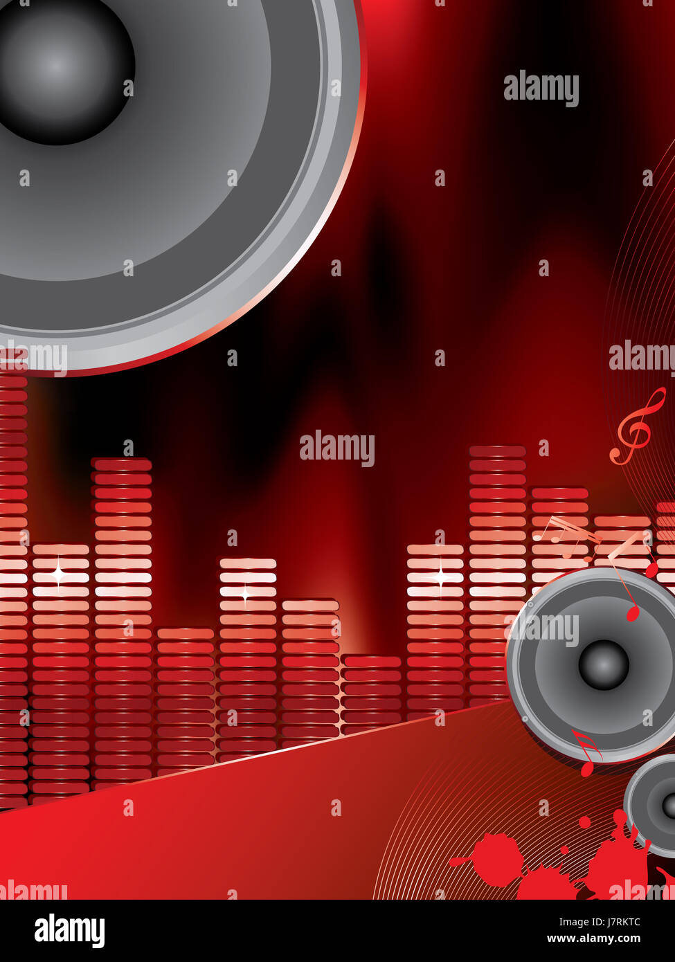music graphic illustration party celebration loudspeaker festive ...