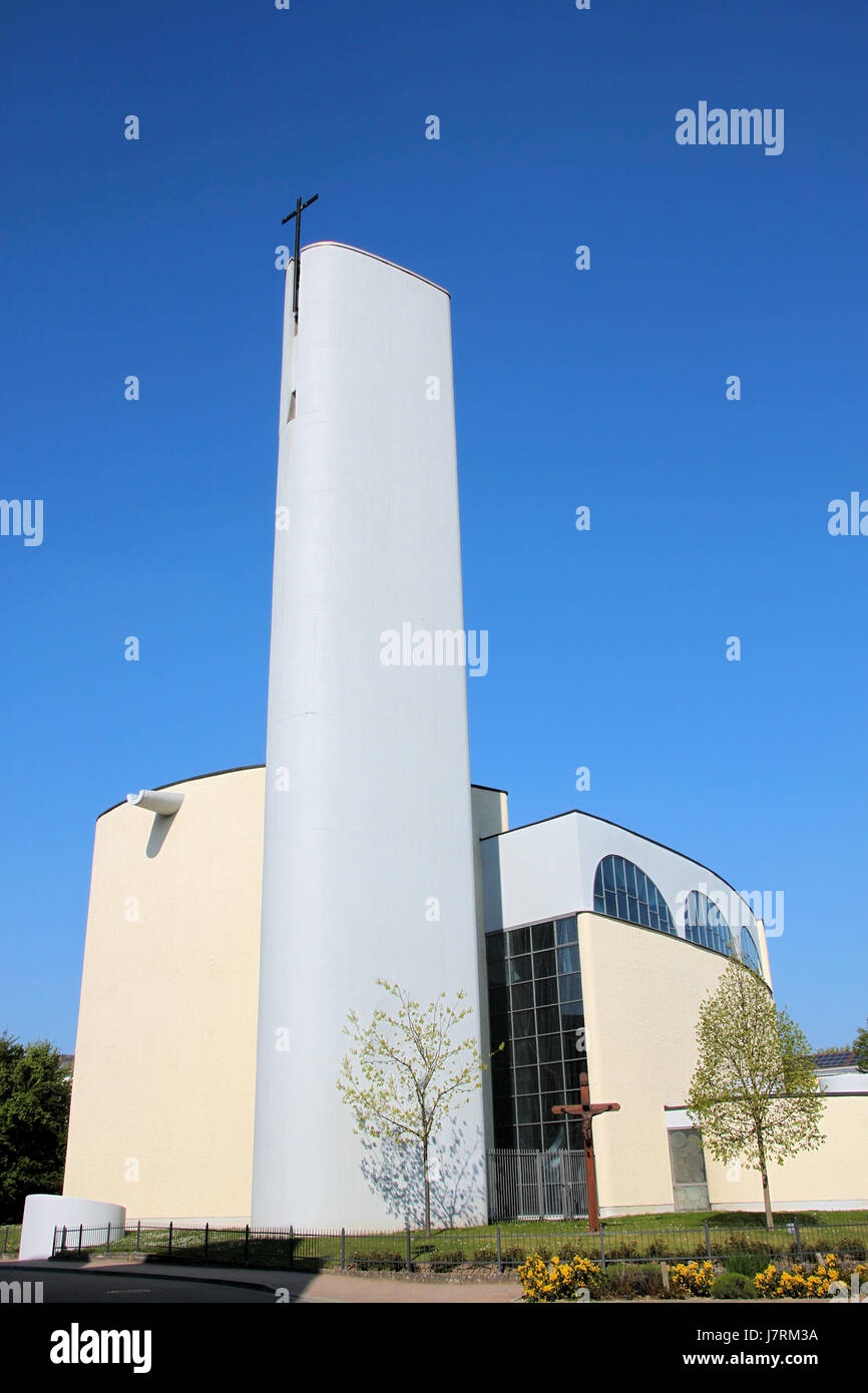 church modern modernity steeple style of construction architecture ...