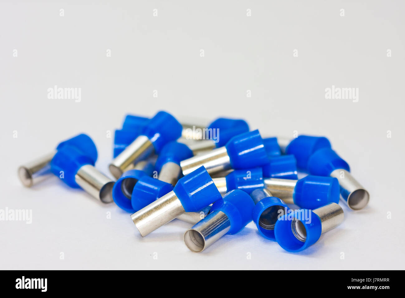 ferrules in blue Stock Photo - Alamy