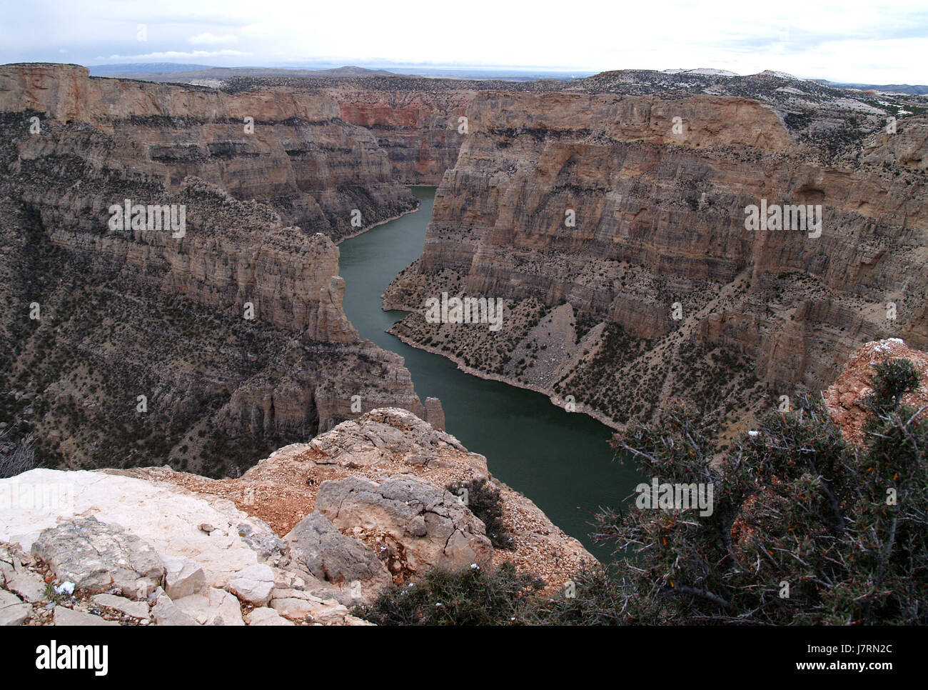 park Canyon cliff rocky devil river water travel big large enormous ...