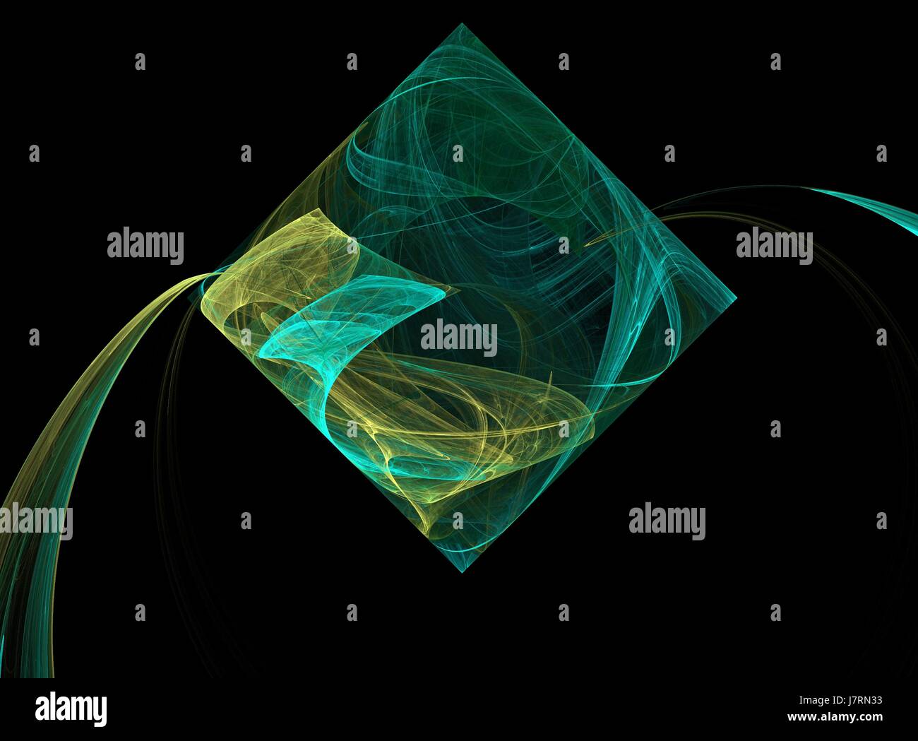 graphics square fractal backdrop background computers computer gold ...