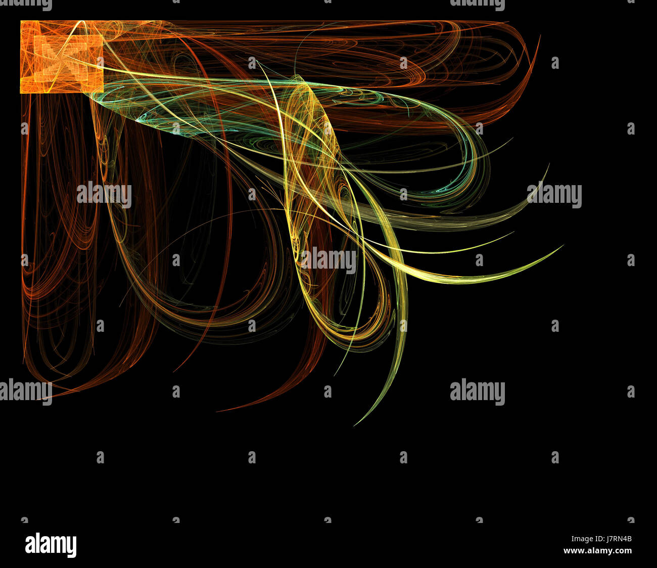 blue graphic black swarthy jetblack deep black corner fractal ...