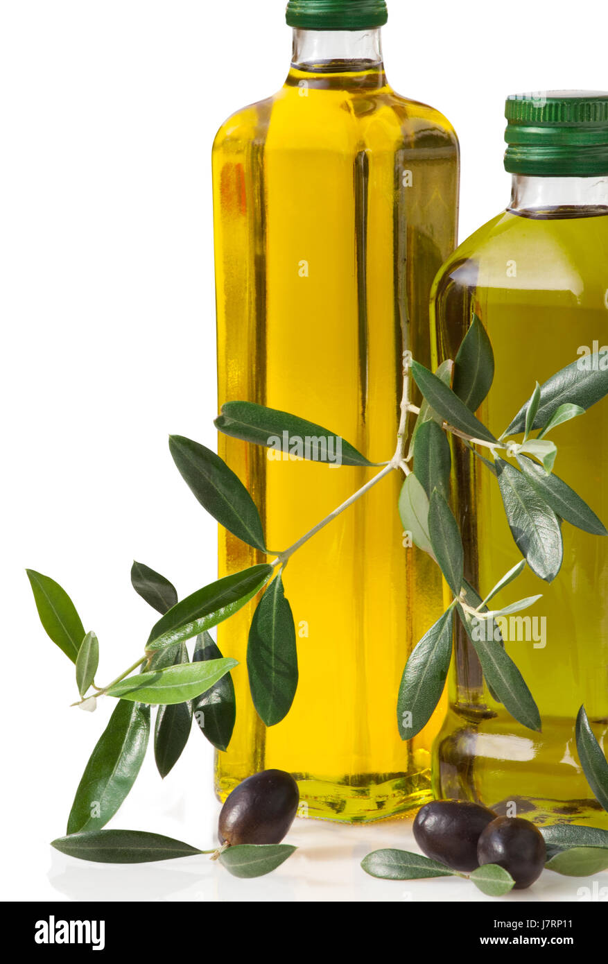 leaf isolated bottle olive oil olive ingredient olive branch food ...