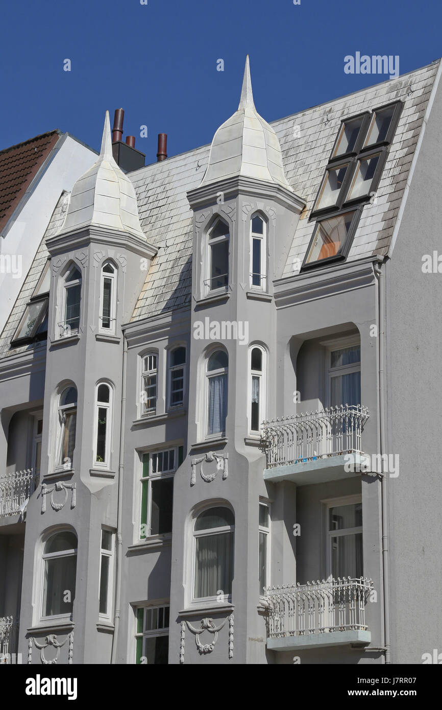 towers multiple family dwelling balconies style of construction ...