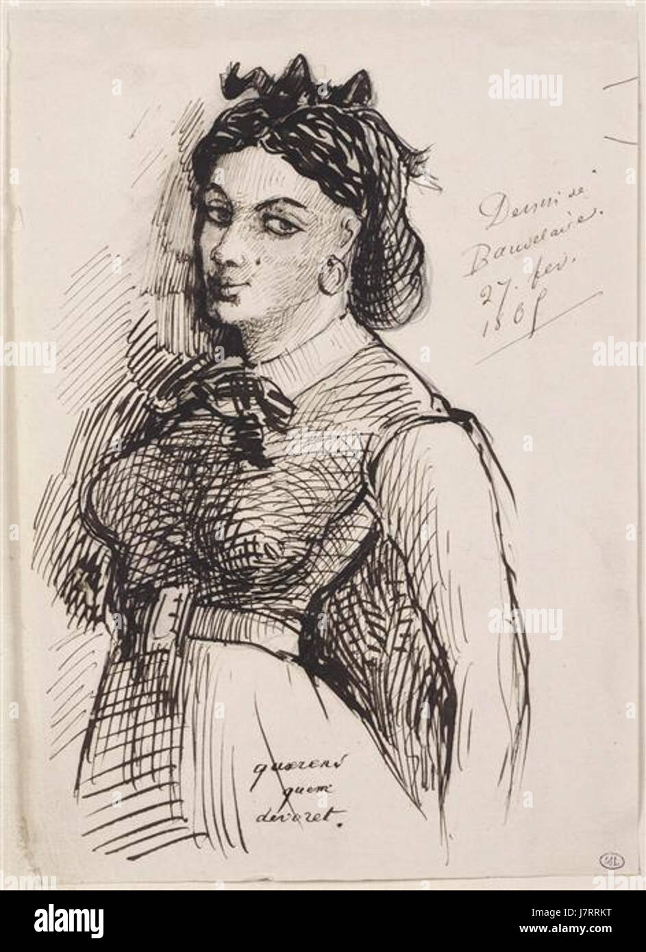 Baudelaire Jeanne Duval Stock Photo - Alamy