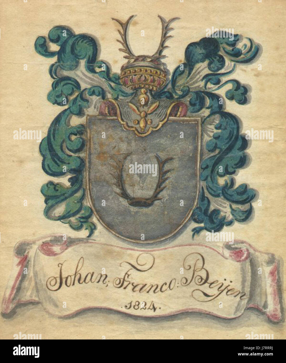 'Beijen Wapen' likely refers to a heraldic symbol or family crest from ...