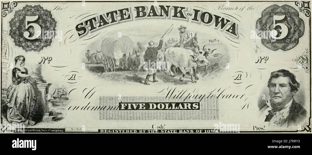 Old map of iowa hi-res stock photography and images - Alamy