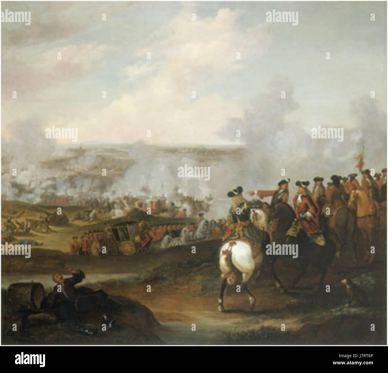 Battle of blenheim map hi-res stock photography and images - Alamy