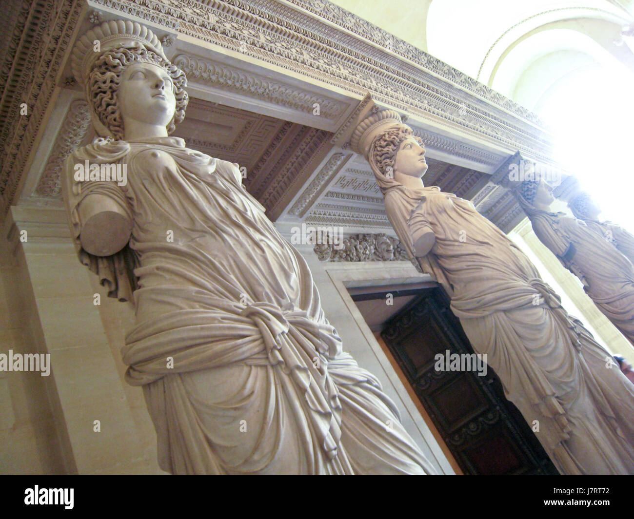Jean Goujonâ€™s Caryatids, located in the Louvre Museum, are renowned ...