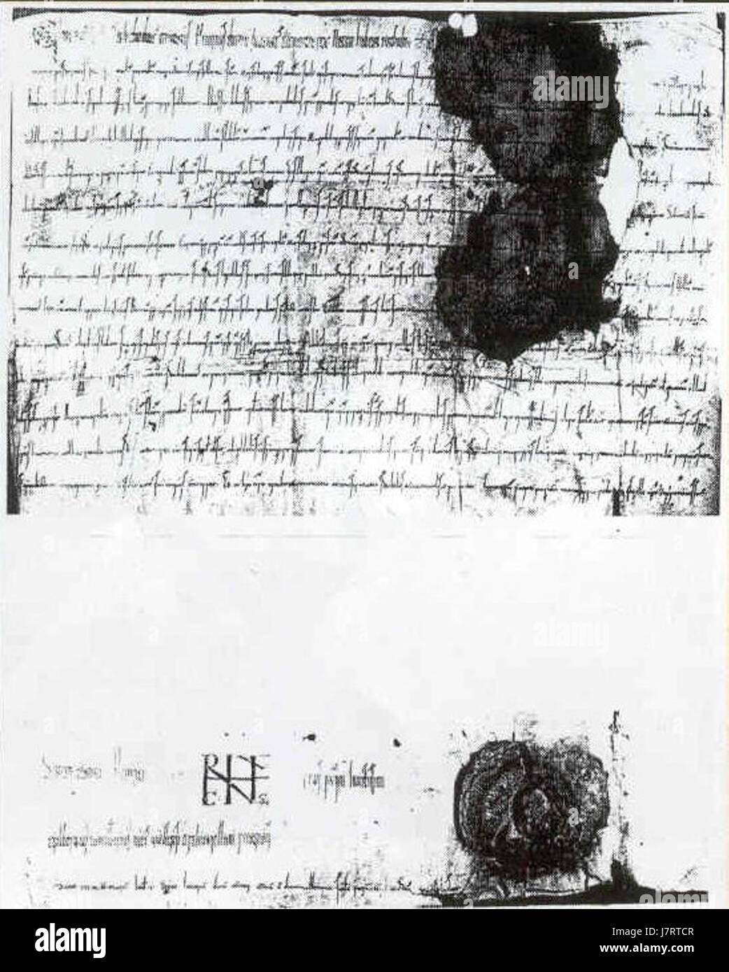 The Beuna Urkunde is a significant historical document dating back to ...