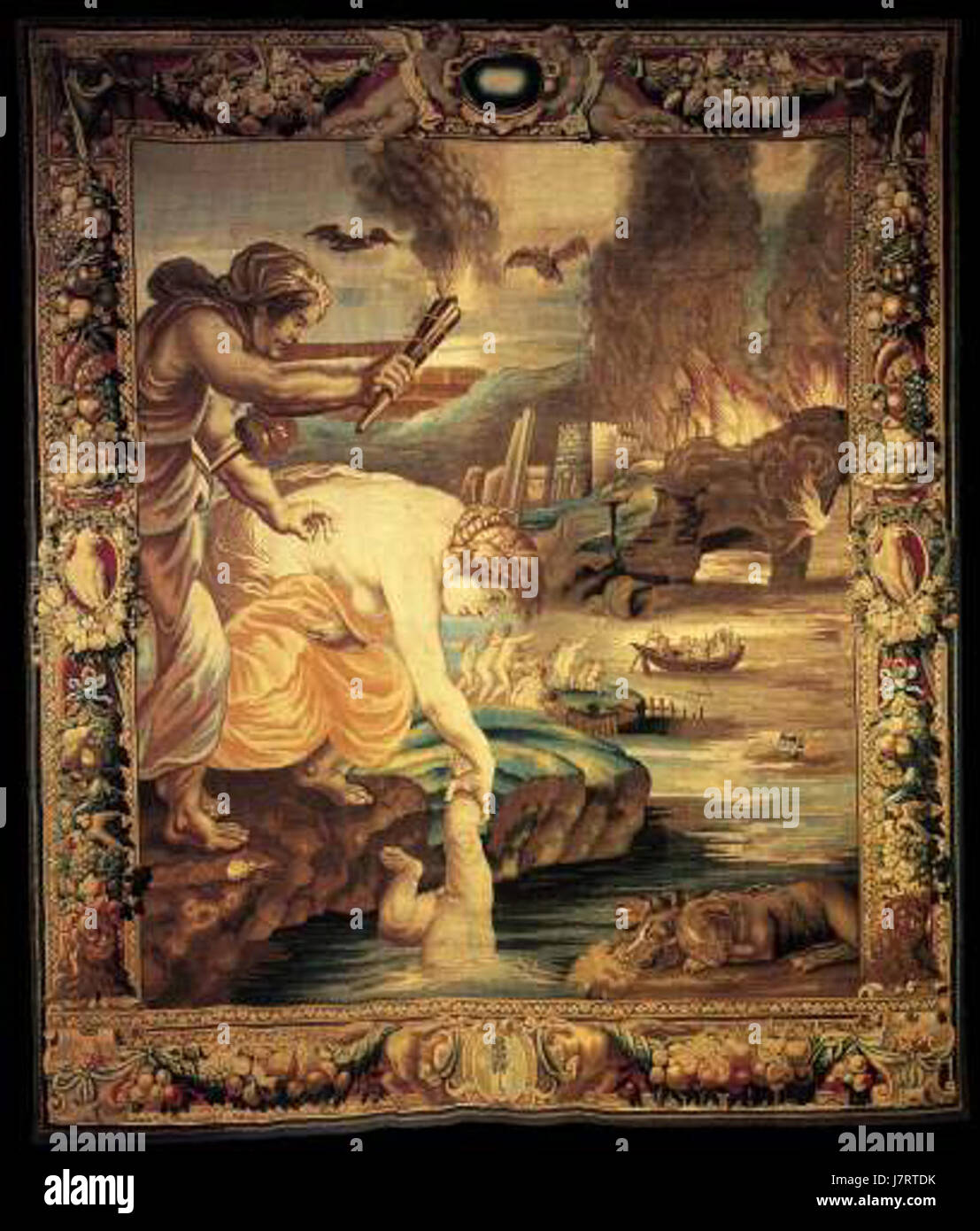 The 'Achilles series' after Peter Paul Rubens depicts scenes from the ...