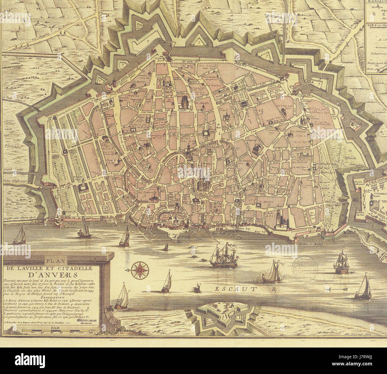 1722 map hi-res stock photography and images - Alamy