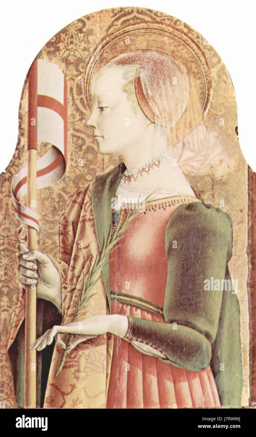 Carlo Crivelli, an Italian Renaissance painter, is known for his detailed and vibrant religious ...