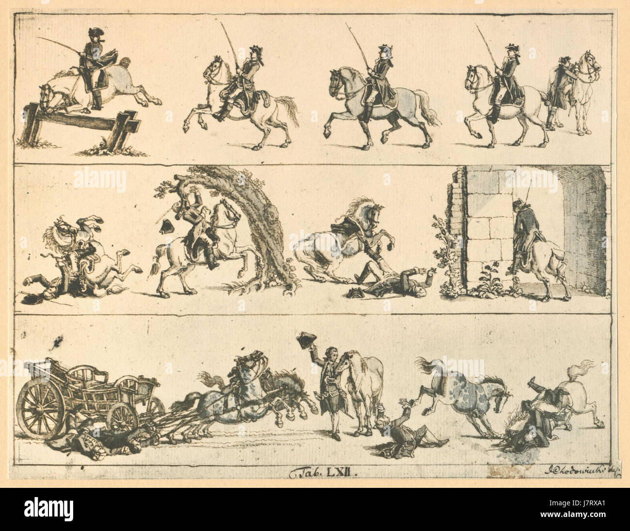 This refers to a plate or illustration (Tafel 62) by the artists Daniel ...