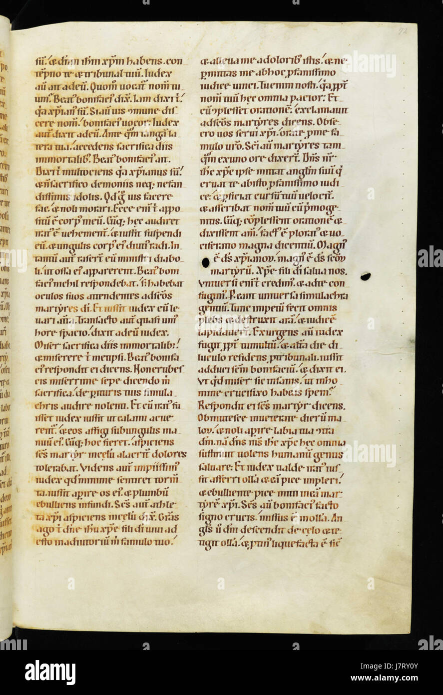 The Codex Bodmer 127 072r is a manuscript from the Bodmer collection ...