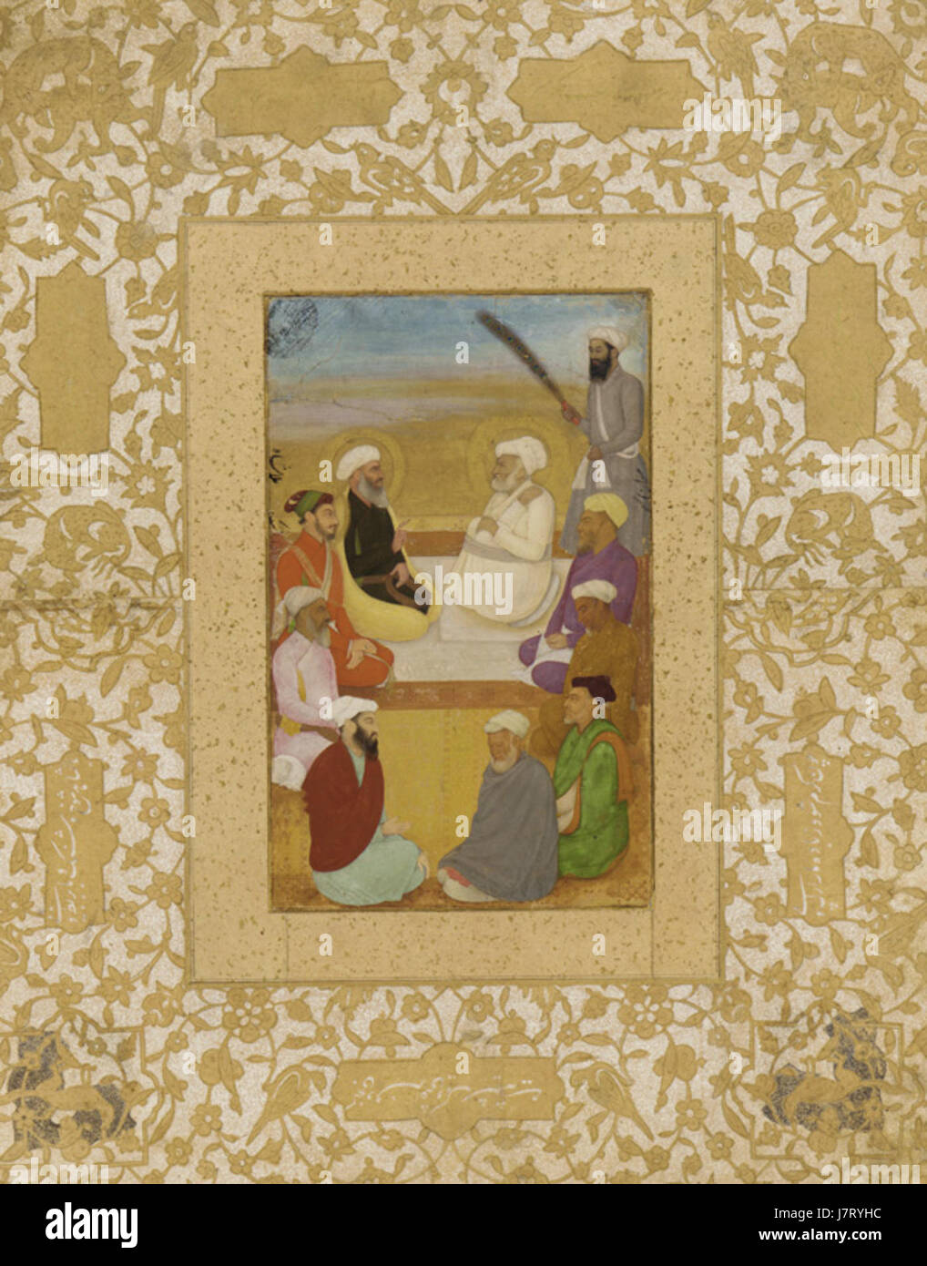 Dara Shikoh, the Mughal prince, is often depicted with two important ...