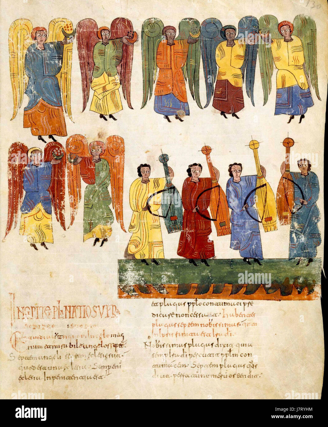 Beato Vitr14 1 Fol130r Stock Photo - Alamy