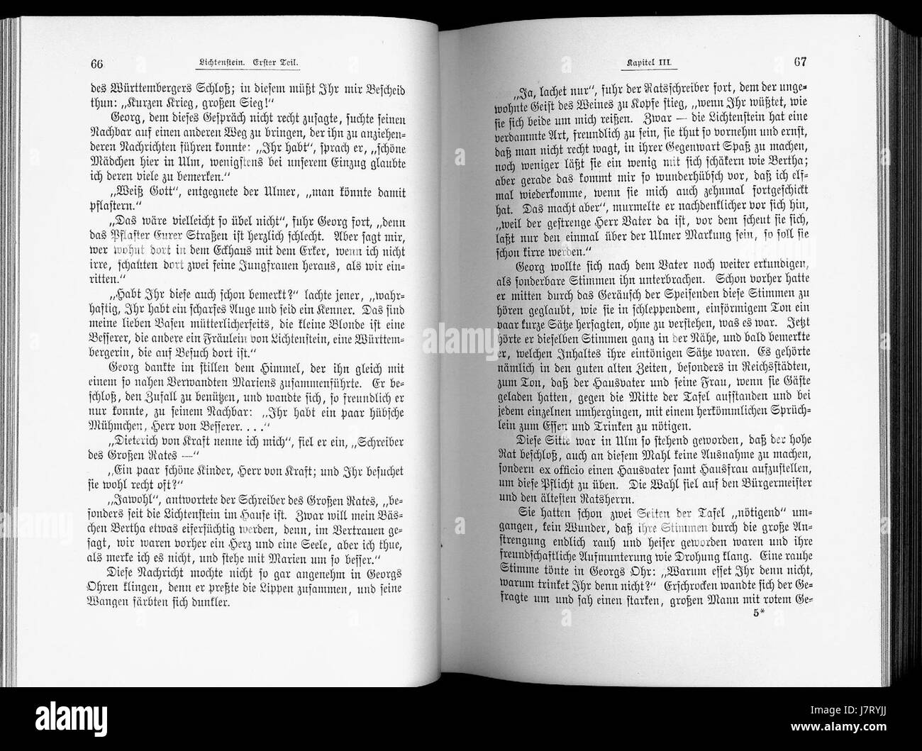 The first volume of 'De Wilhelm Hauff,' a literary work focused on the ...