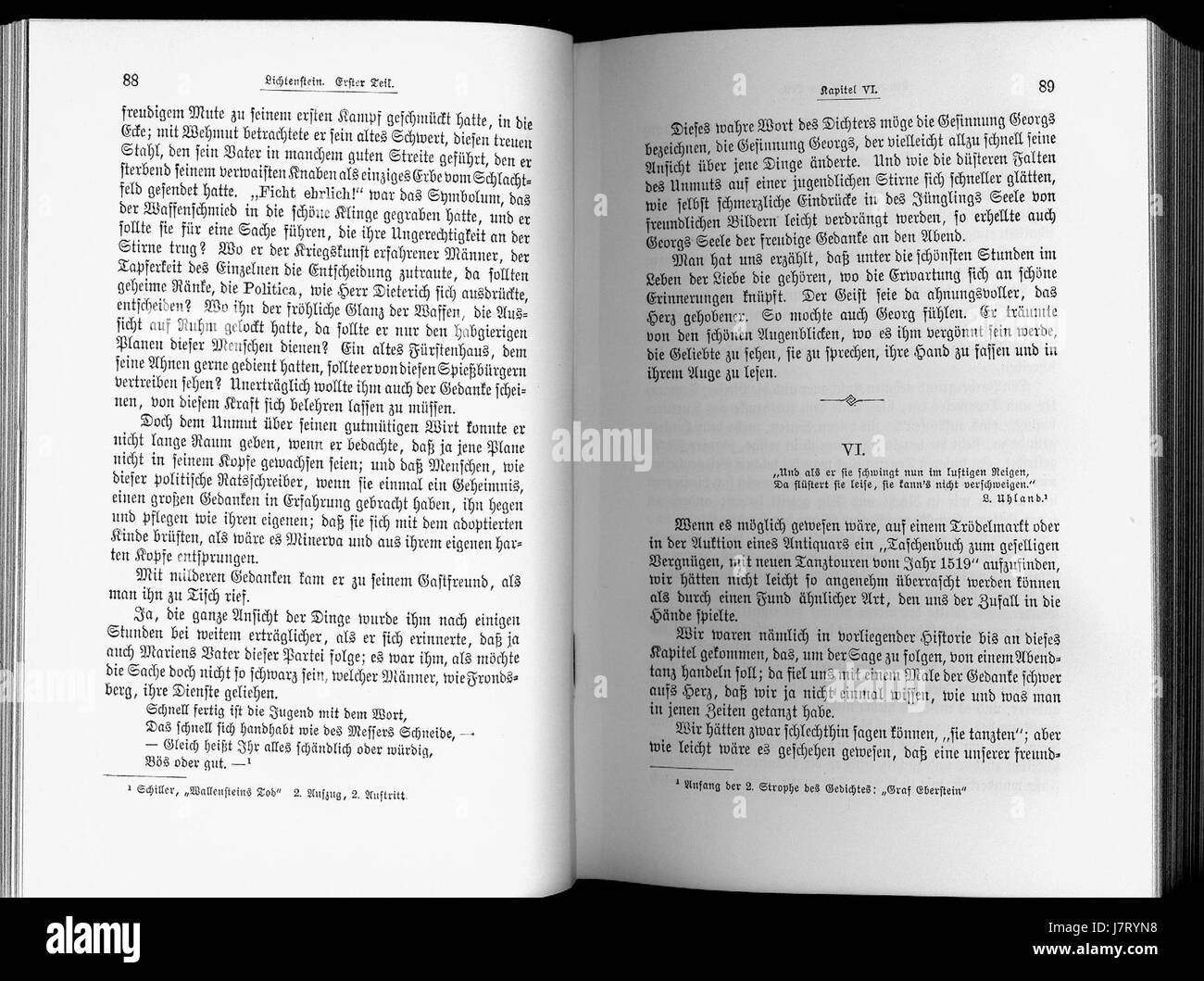 A publication of the first volume of works by Wilhelm Hauff, a German ...