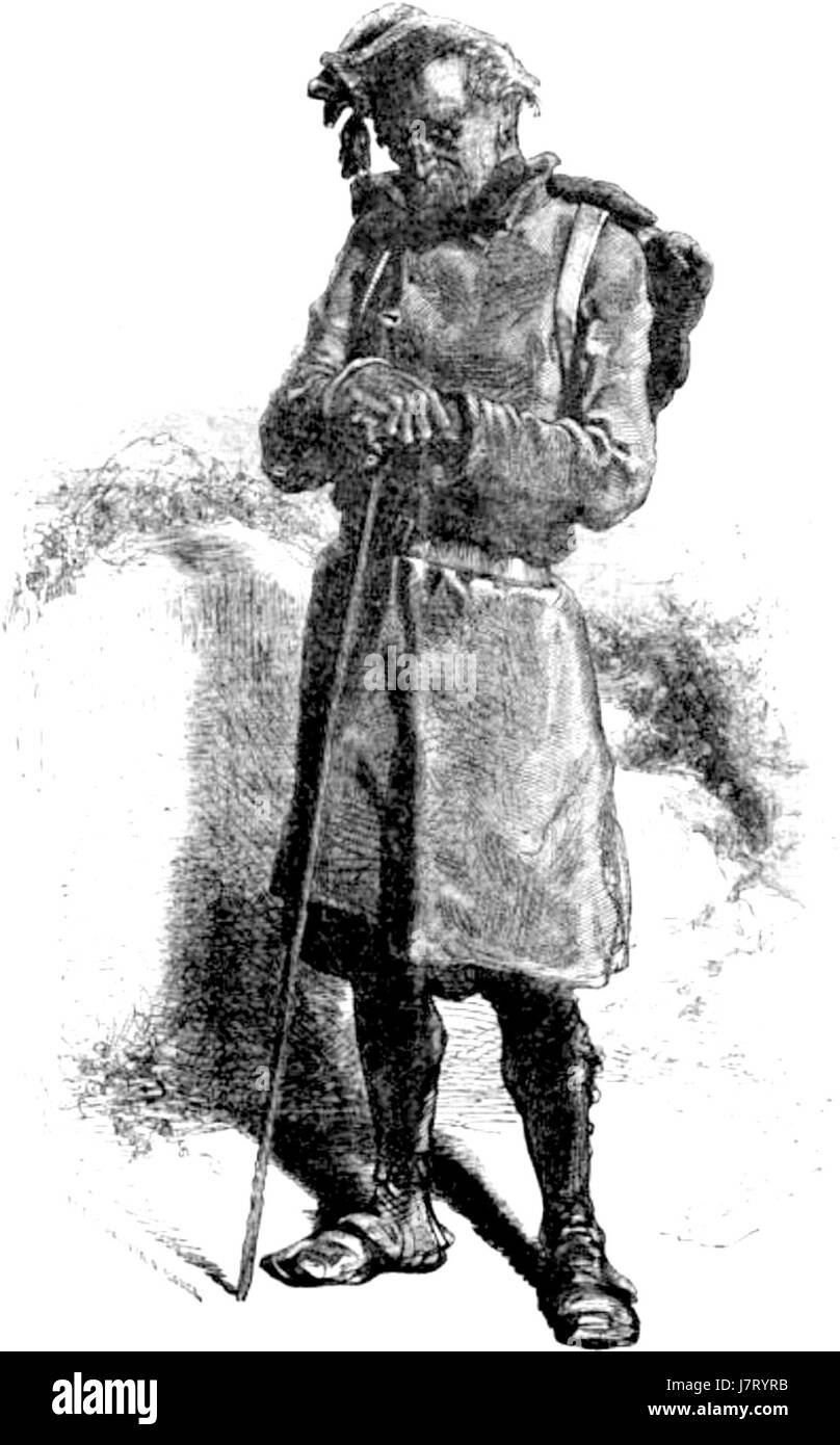 Religious legend representation Black and White Stock Photos & Images ...