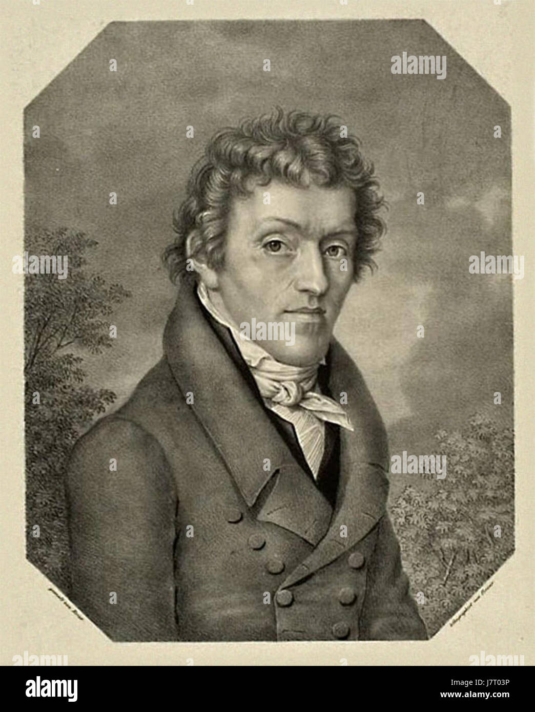 Carl Roux Georg Friedrich Creuzer Stock Photo - Alamy