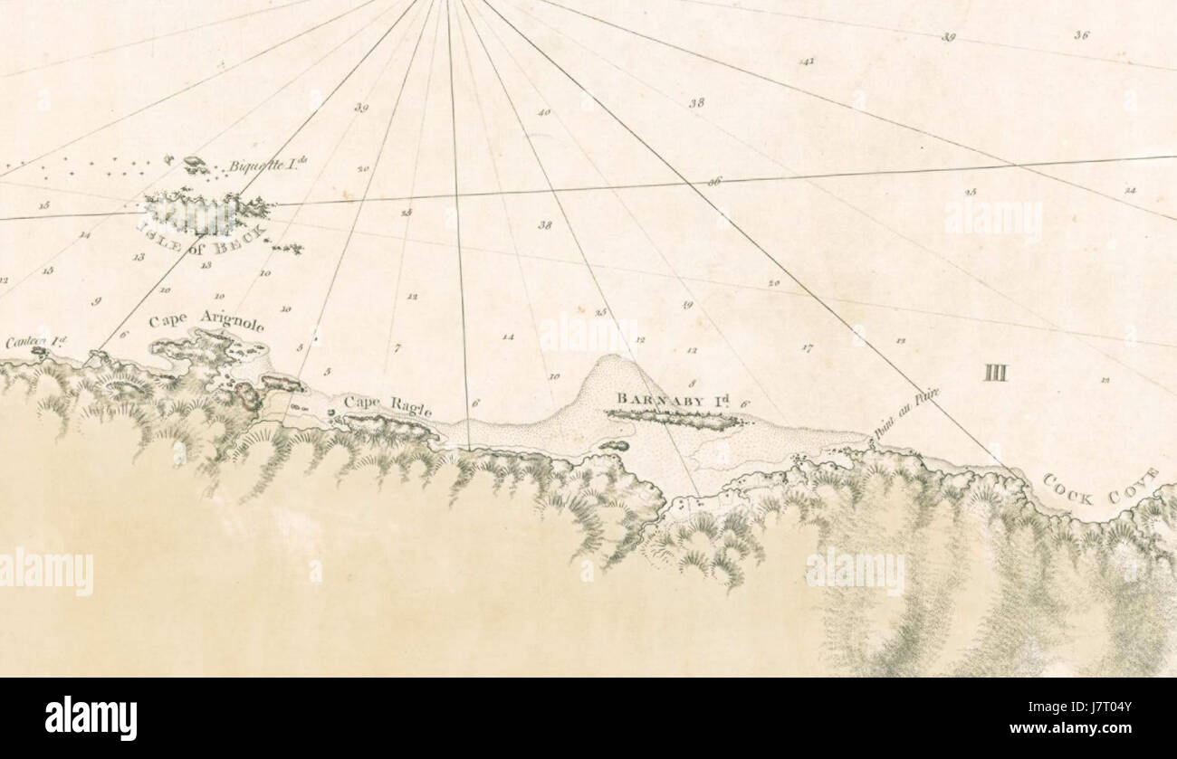 The 1781 map of Rimouski, created by Des Barres, is an important ...