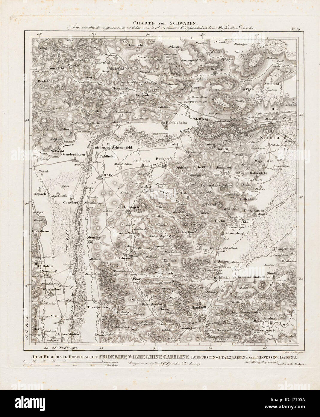 The Charte von Schwaben (Map of Swabia) is an important historical ...