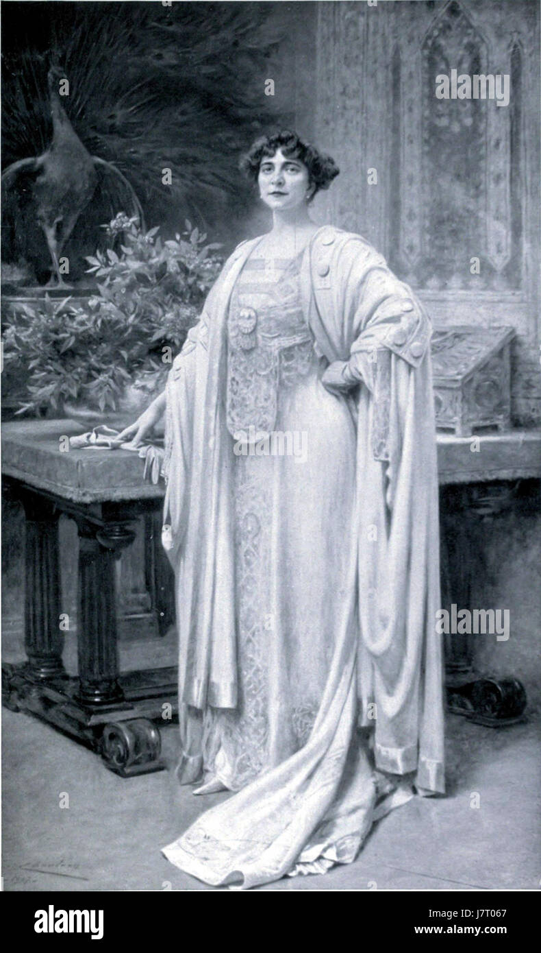 Chartran Portrait de Madame P Stock Photo - Alamy