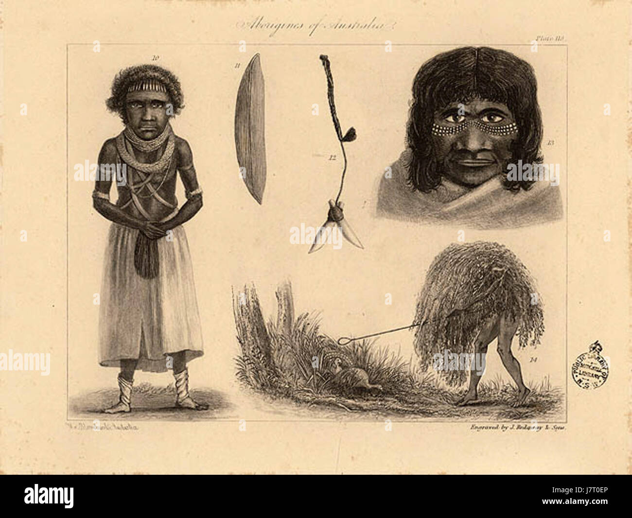 This image represents a group of indigenous people, labeled as ...
