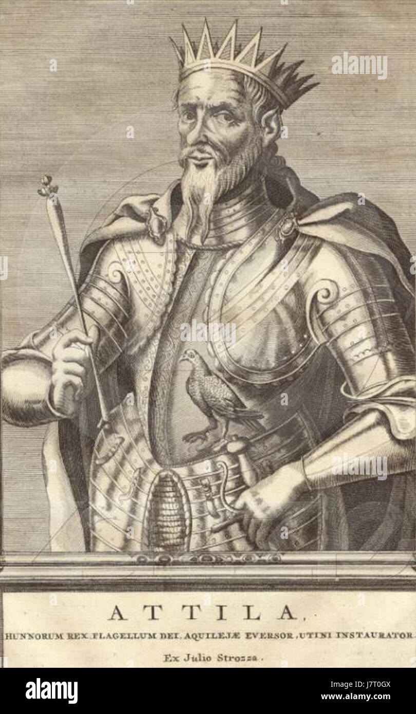 Attila the Hun, known as 'Flagellum Dei' (Scourge of God), was a ...