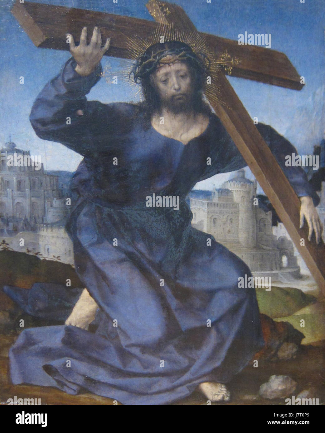 Christ carrying the cross hi-res stock photography and images - Alamy