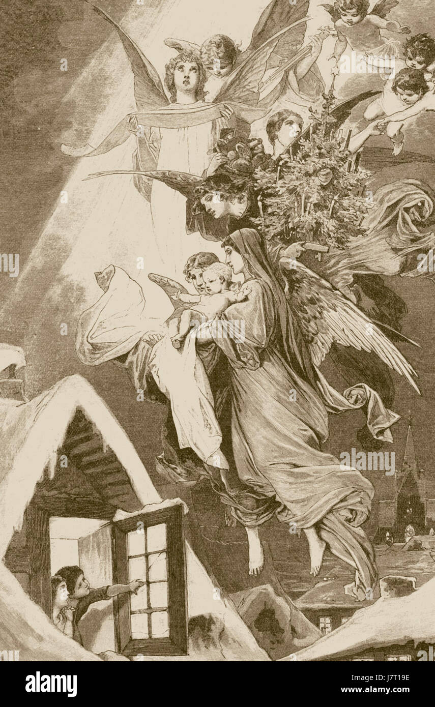 Christkind illustration hi-res stock photography and images - Alamy