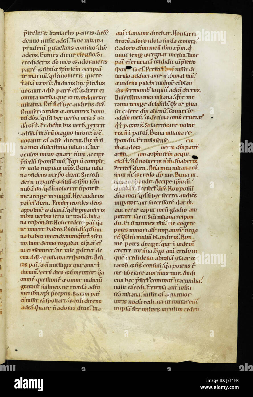 The Codex Bodmer 127 045r, an ancient manuscript from the Bodmer ...