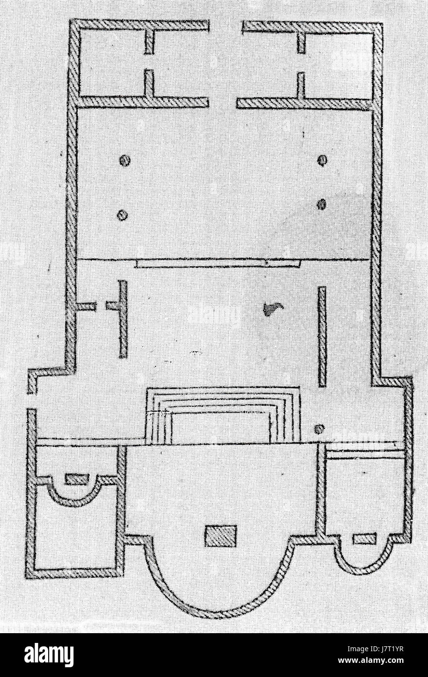 Specific design elements of buildings Black and White Stock Photos ...