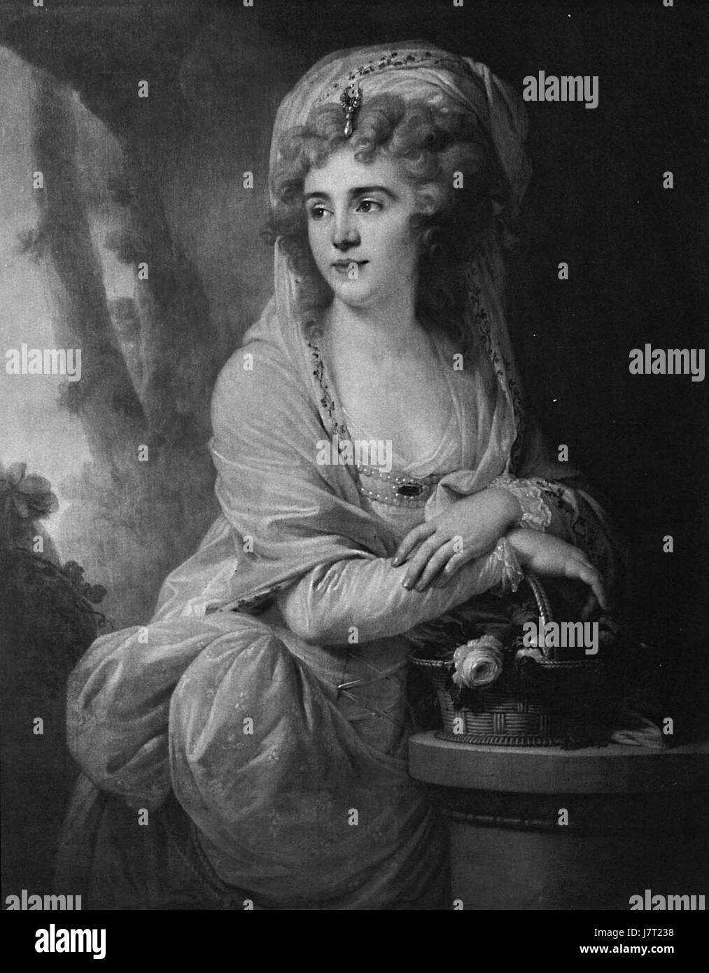 La Comtesse Catherine Sergueewna Samoiloff is featured in this portrait ...