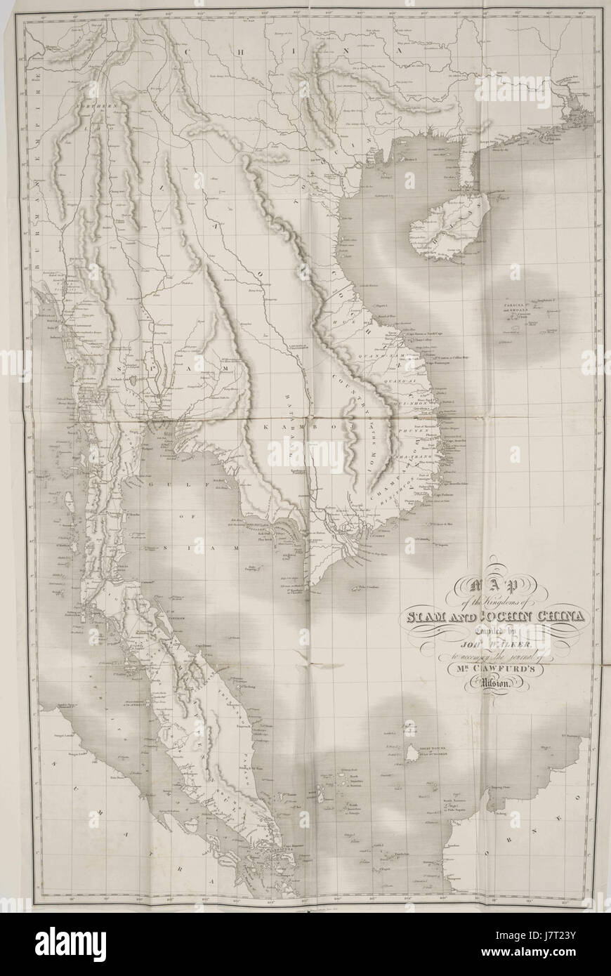Ancient siam map hi-res stock photography and images - Alamy