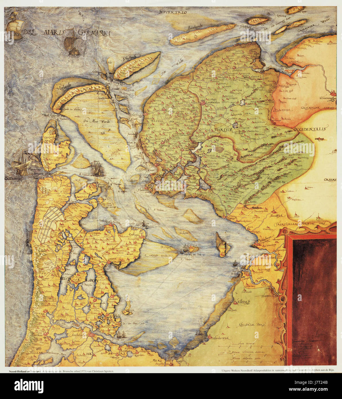 1570 map europe hi-res stock photography and images - Alamy