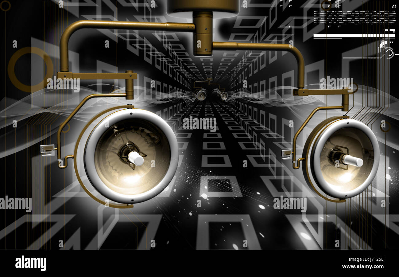 medicinally medical graphics colour reflection illustration hospital ...