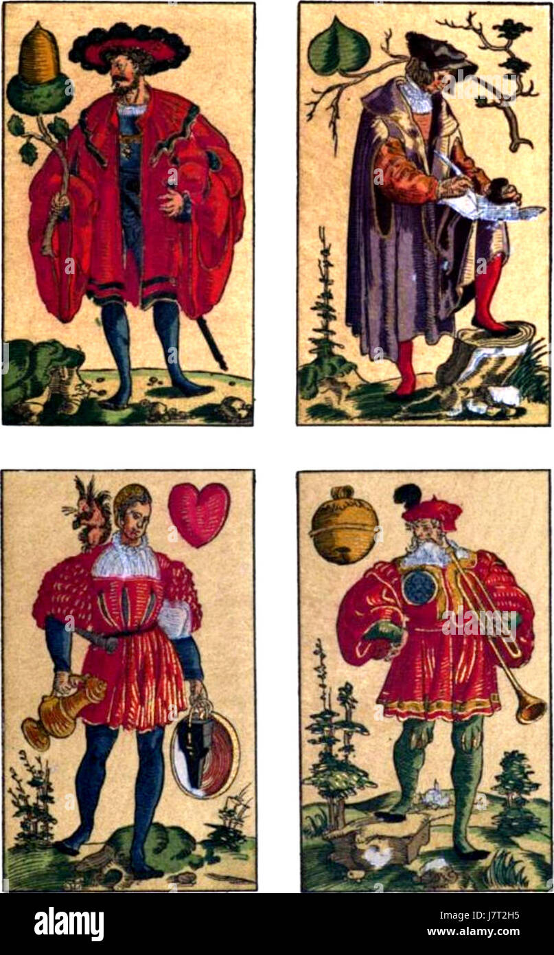 German playing cards hi-res stock photography and images - Alamy