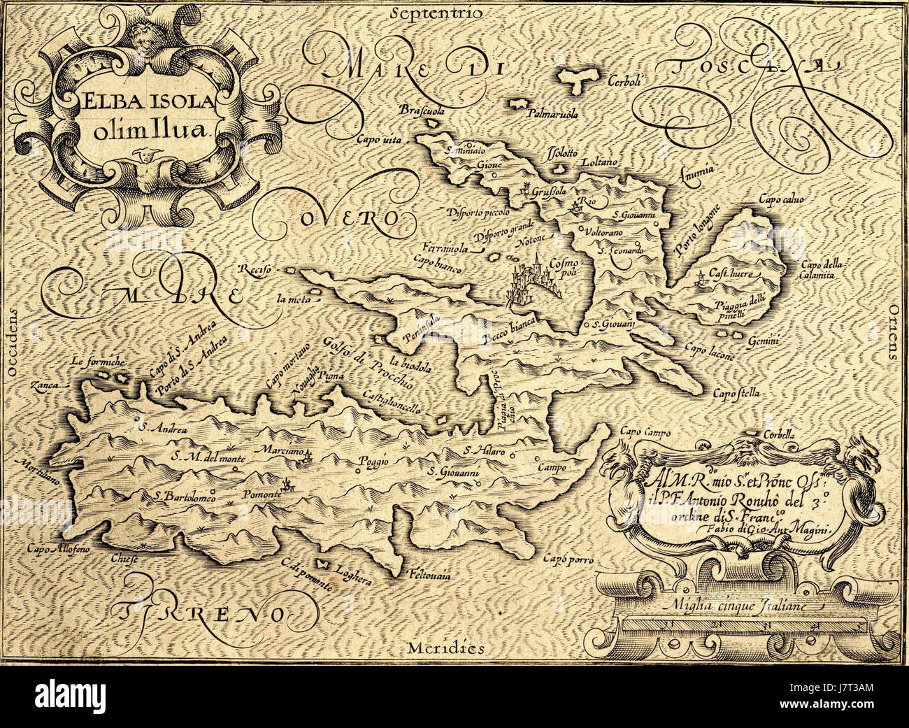 Magini map hi-res stock photography and images - Alamy