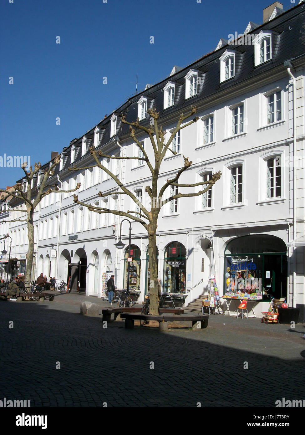 An image or reference to St. Johanner Markt, a market square, possibly ...