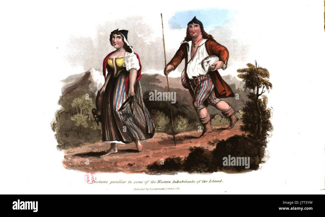 A History of Madeira, 1821, P 79 Stock Photo - Alamy