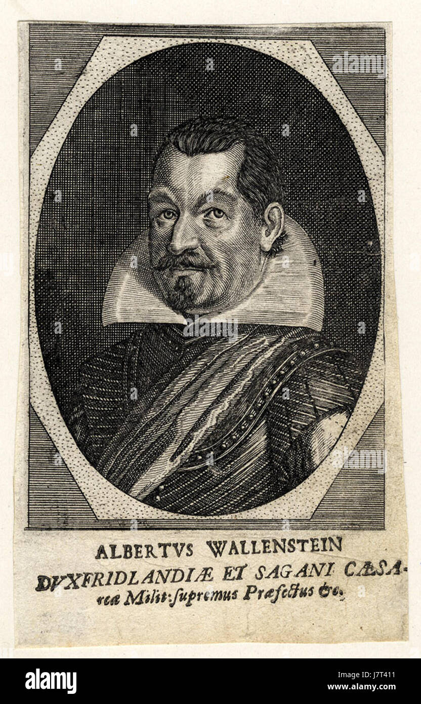 Albrecht von Wallenstein was a Bohemian military leader during the ...