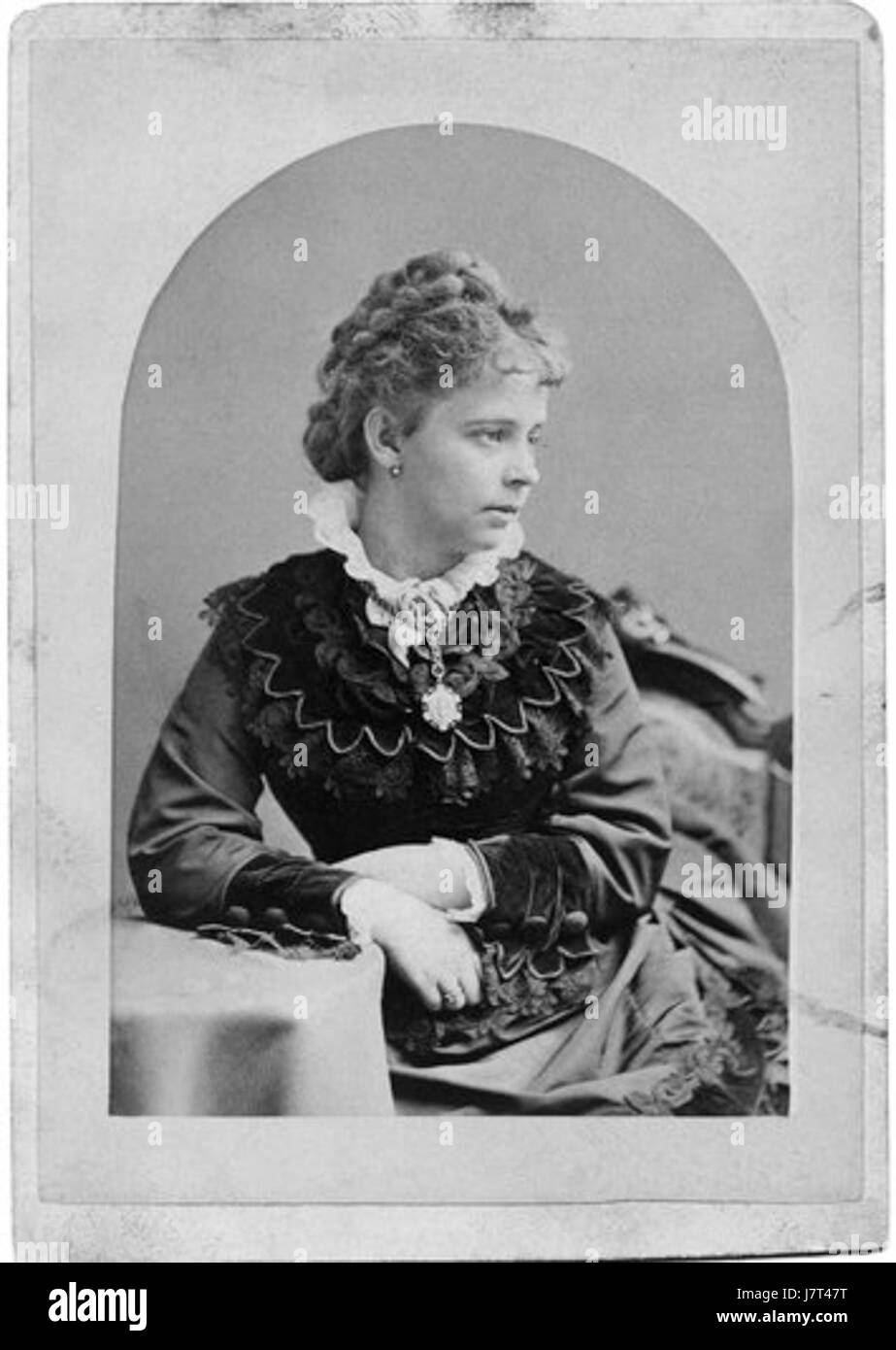 Alice Morse 1873 Stock Photo - Alamy