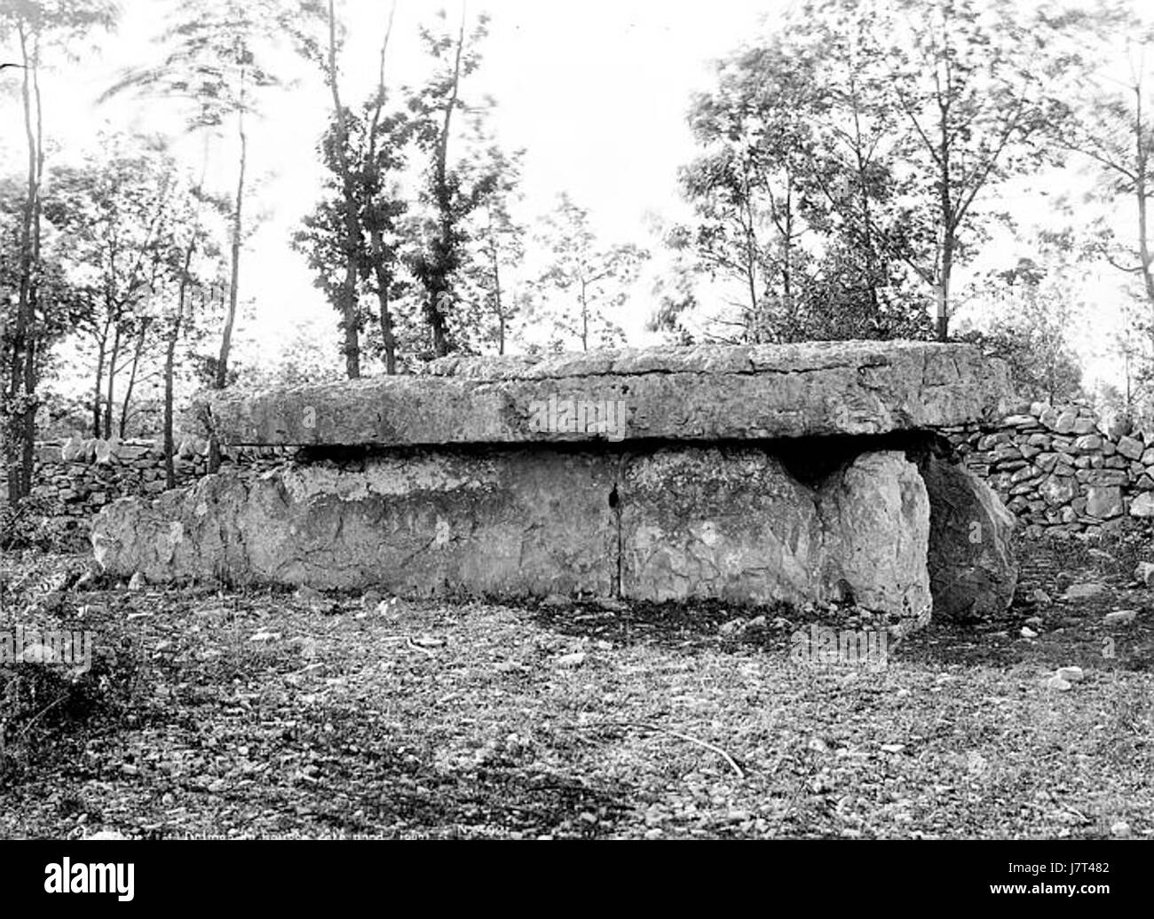 Megalithic stone monuments Black and White Stock Photos & Images - Alamy
