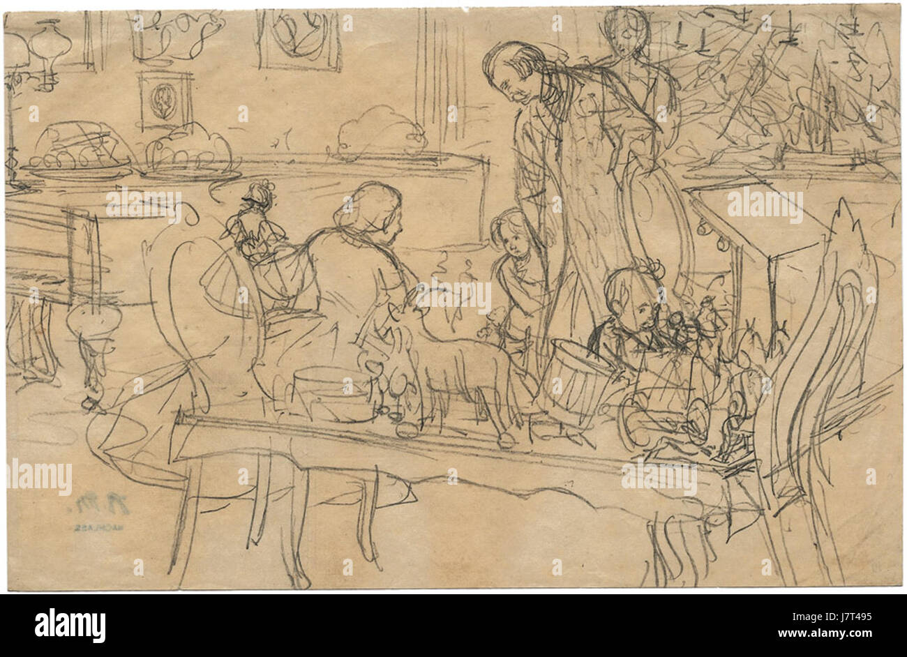 Adolph von menzel hi-res stock photography and images - Alamy